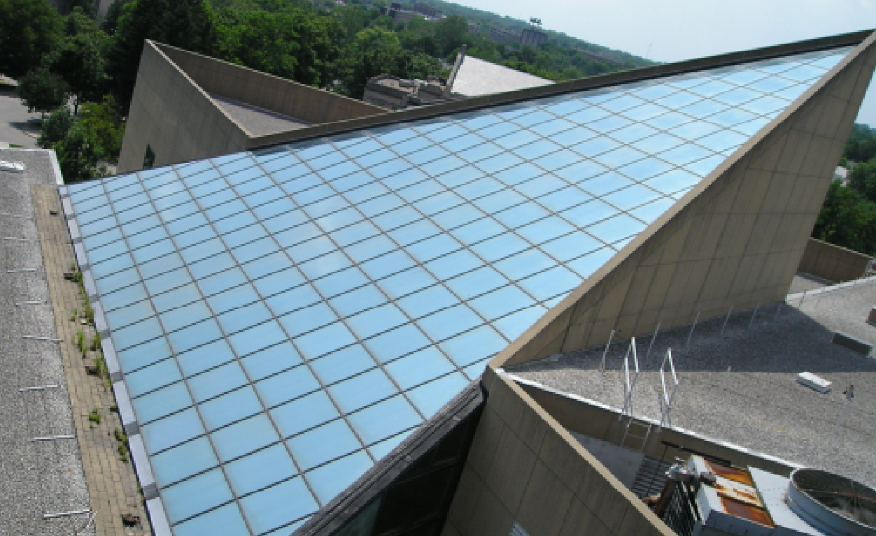 I M Pei Skylight Renovation IU Fine Arts Museum - LINEL